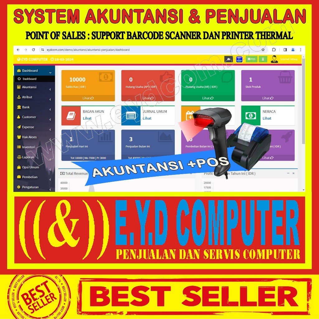 Jual SOURCE CODE APLIKASI SYSTEM AKUNTANSI DAN PENJUALAN POS KASIR MULTI USER SOFTWARE KASIR ...