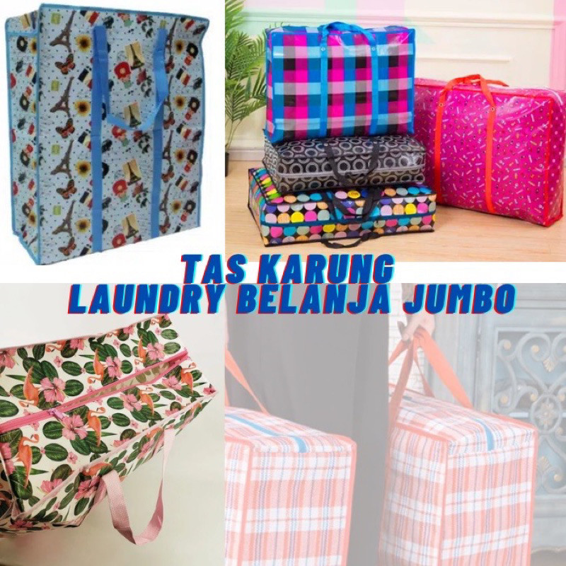 Jual Tas karung jumbo beragam ukuran / tas laundry tas belanja uk besar ...