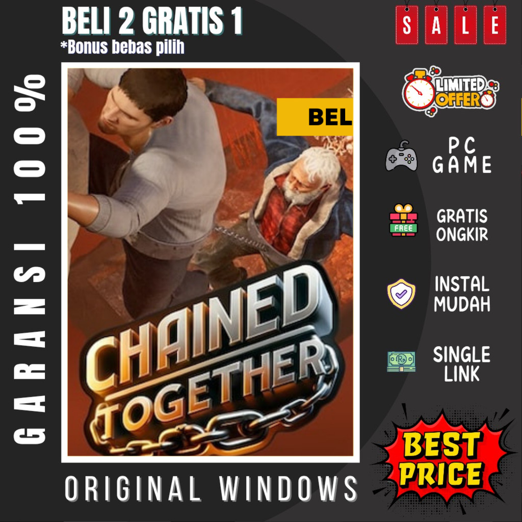 Jual CHAINED TOGETHER - GAME PC - GAME LAPTOP - PC GAMES - BELI 2 ...