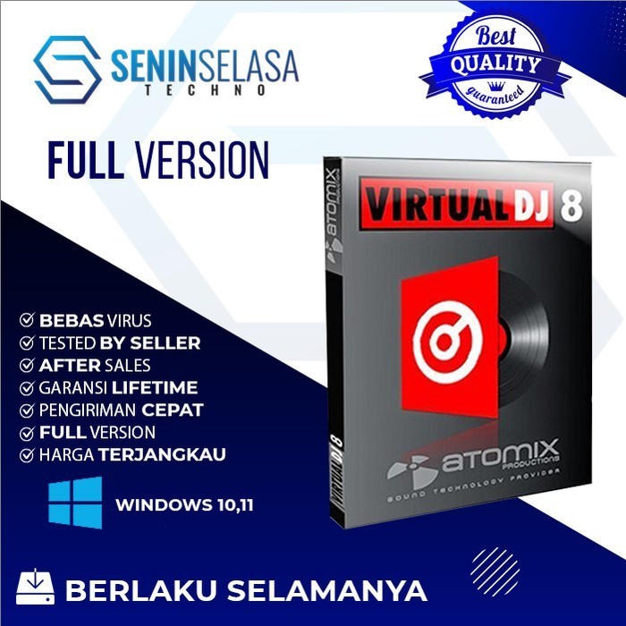 Jual Software DJ: Atomix VirtualDJ 2023 Pro Infinity 8 [WIN] | Shopee Indonesia