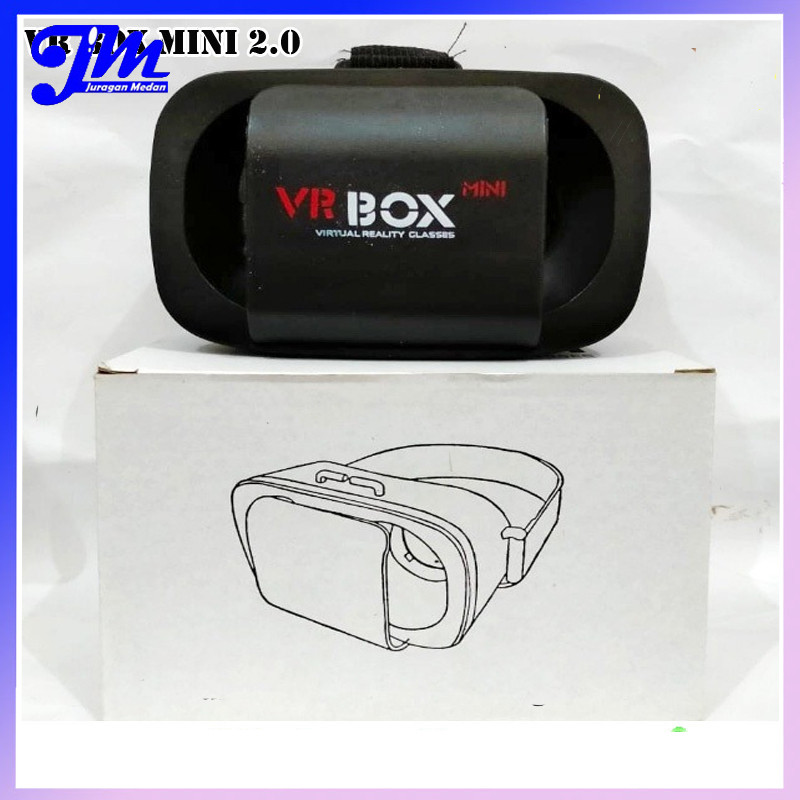 Jual VR Box MINI 3.0 Bioskop Kacamata Virtual Reality Glasses 3DMini Kecil Small VR Game ...