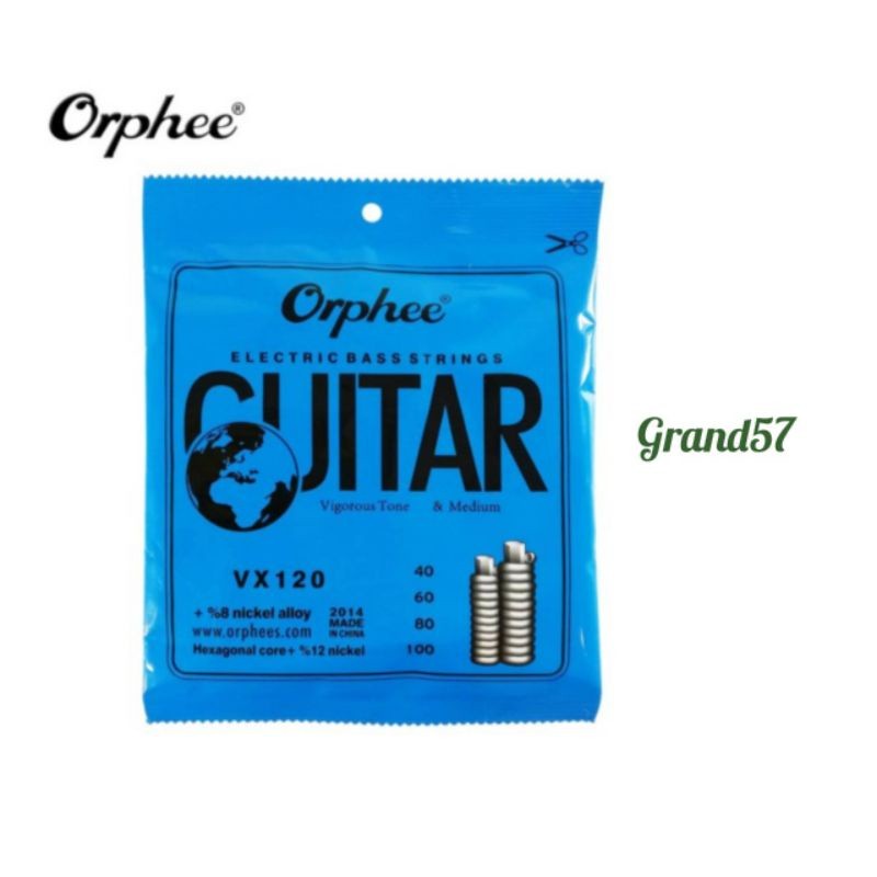 Jual Senar Bass 4 string Orphee VX120 40-100 senar bass elektrik 4 ...