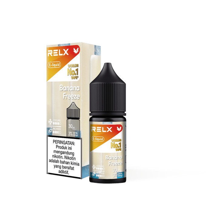 Jual SALT - Relx BANANA FREEZE 30ML by Relx Liquid Pods | Shopee Indonesia