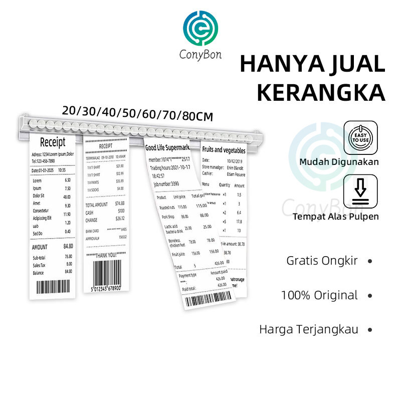 Jual Bill Holder / Capitan Nota Akrilik / Receipt Holder / Penjepit ...