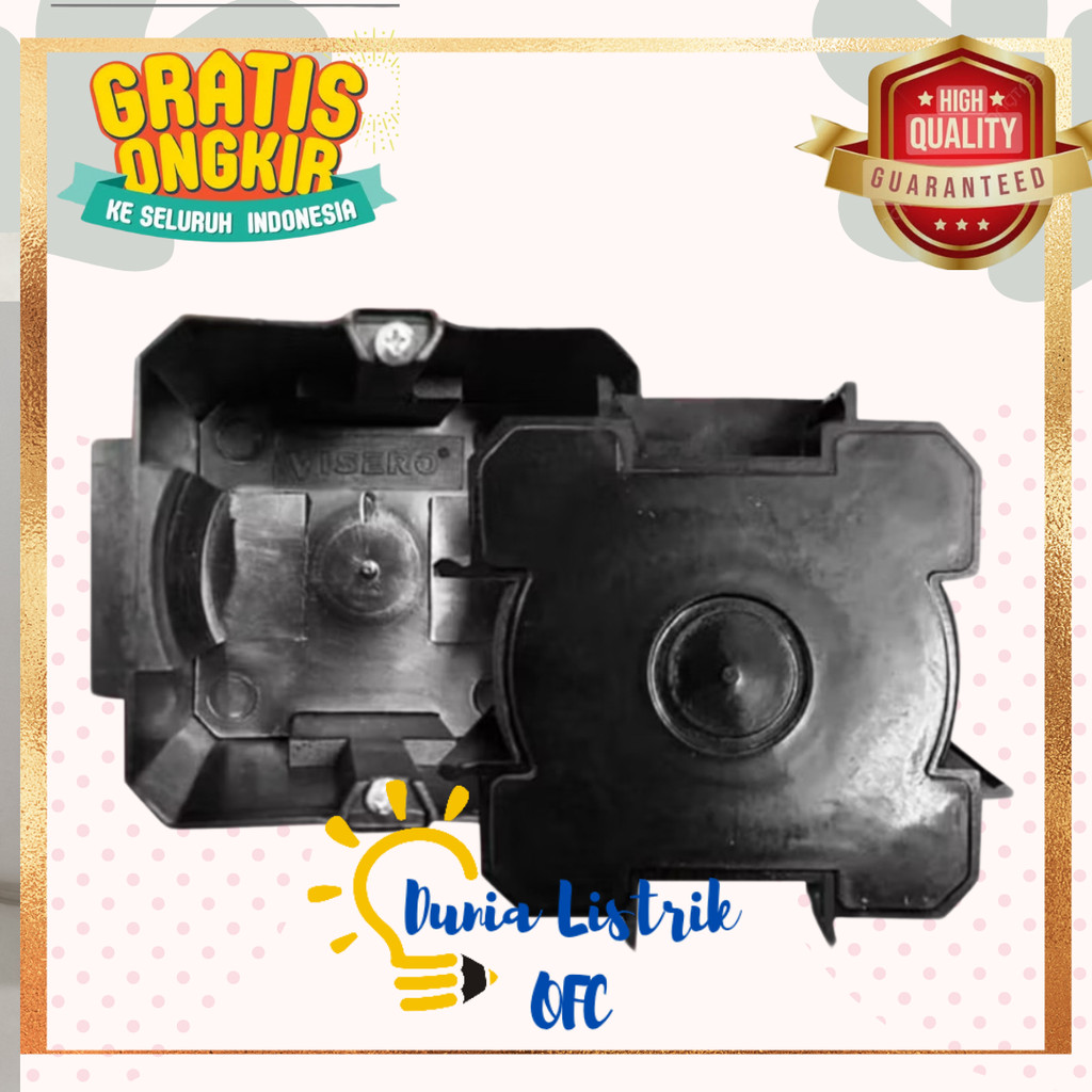 Jual Inbowdus Kotak Visero Hitam SNI Model Panasonic Indus Kotak SNI ...