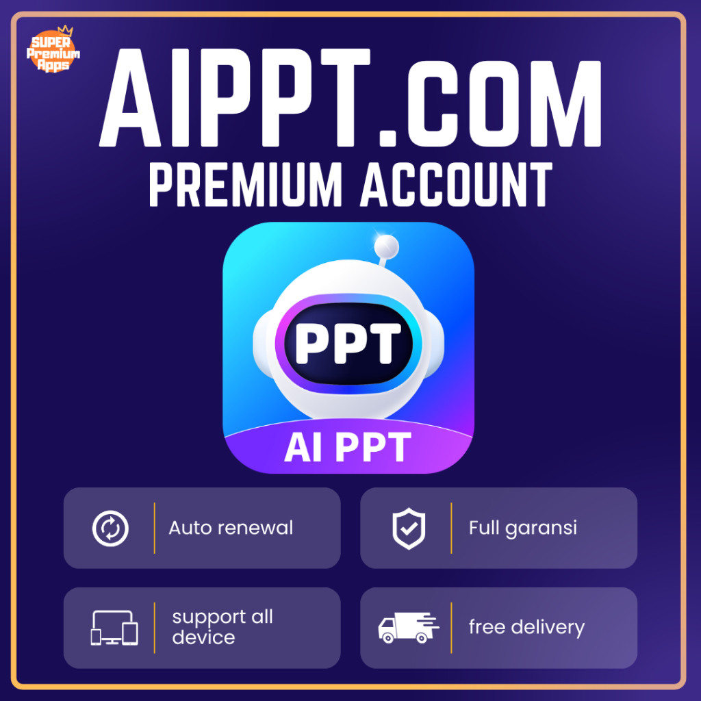 Jual [ 1 TAHUN] AIPPT.com PREMIUM | Ai Presentation PPT | Ai ...