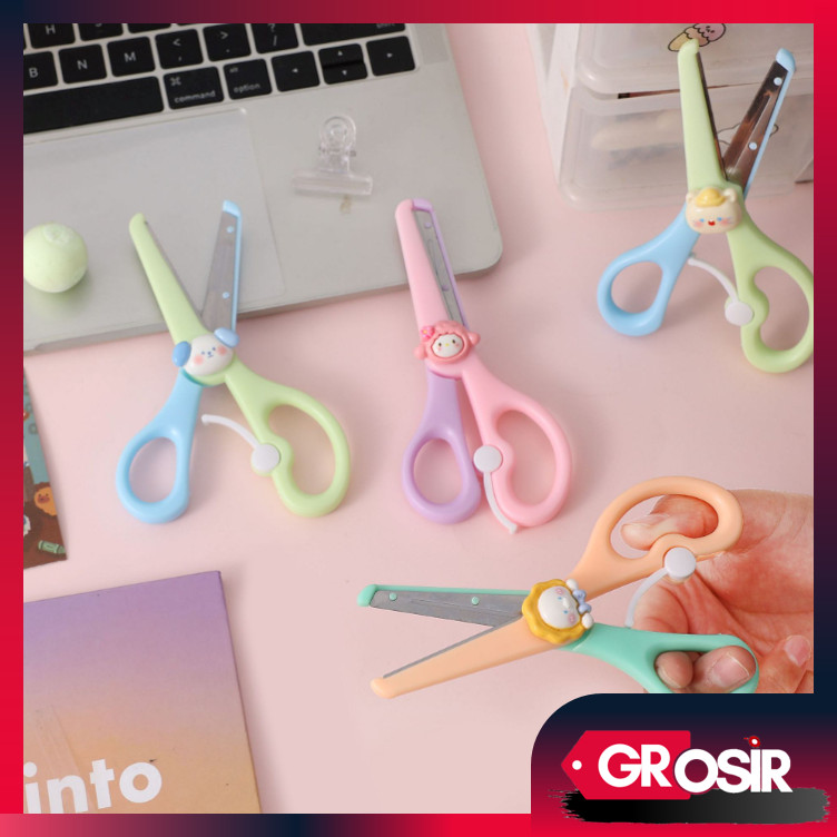 Jual Grosir - 6296 Gunting DIY Motif Karakter / Portable Mini Size ...