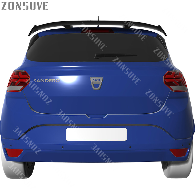 Jual Use For Dacia Sandero Roof Spoiler Rear Wing Body Kit Accessories ...
