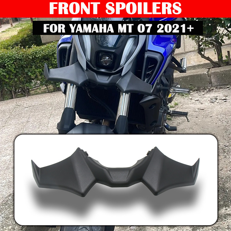 Jual Motorcycle Accessories Black Naked Front Downforce Spoiler Winglet ...