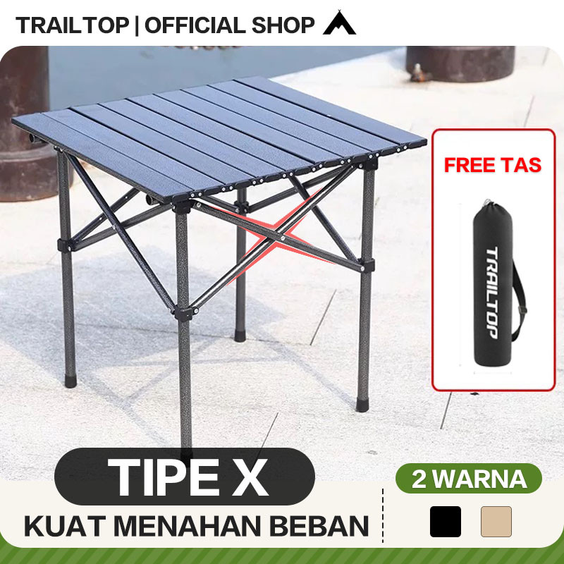 Jual TrailTop Meja Lipat Outdoor Portable Kuat Dan Tahan Lama Meja ...