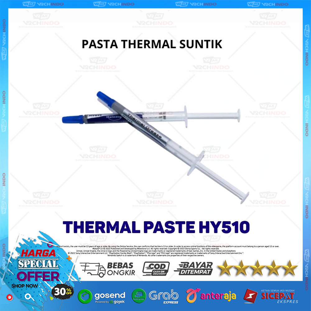 Jual Thermal Pasta / Paste / Thermal Grease Silicone Heatsink Prosesor ...