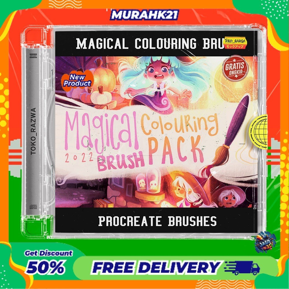 Jual Procreate Brush - Magical Colouring Brush Pack - 020125 PROCEATEBRUSH | Shopee Indonesia