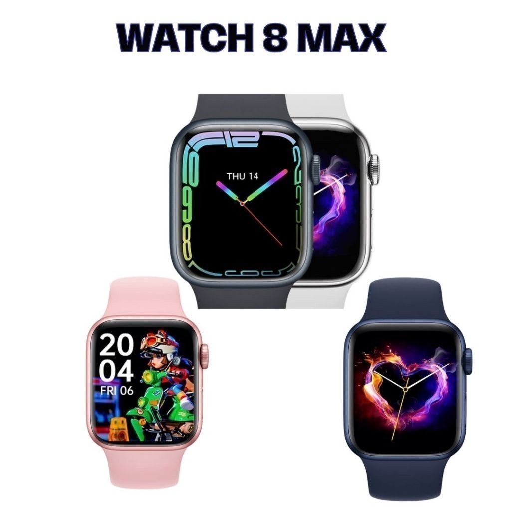Jual Sky88 SmartWatch WATCH 8 MAX 45mm IPS 1.85 inch Support Bluetooth ...