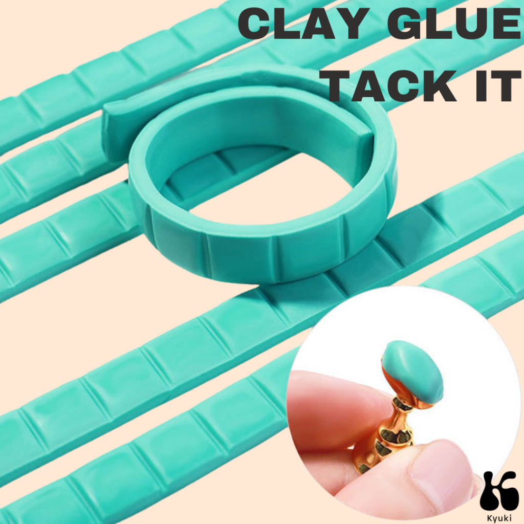 Jual Reusable Nail Clay Glue Tack It Perekat Multifungsi Nail /Nail Art ...