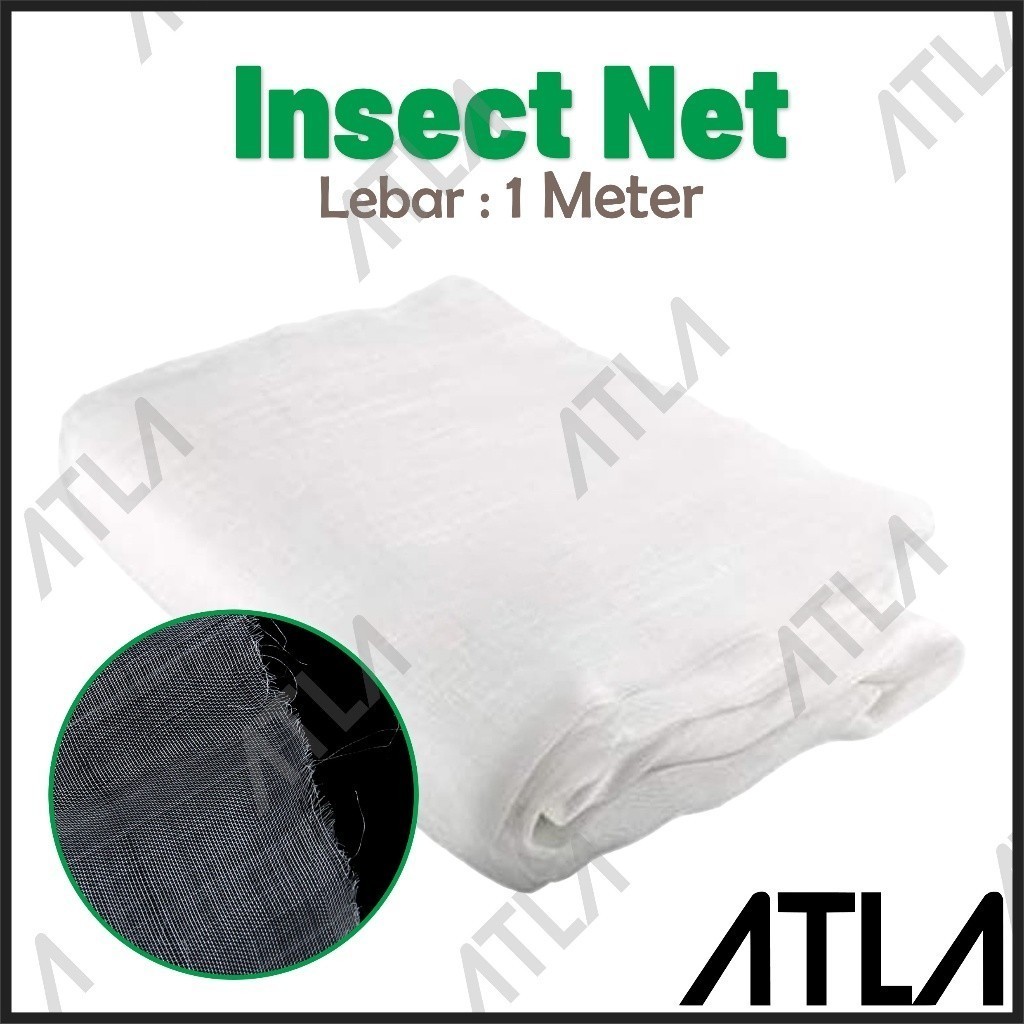 Jual Jaring Insectnet Anti Hama Tanaman Insect Net Kelambu Green House ...
