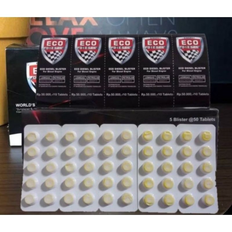 Jual Pil Penghemat Bahan bakar eco racing blistar isi 50 pcs | Shopee ...