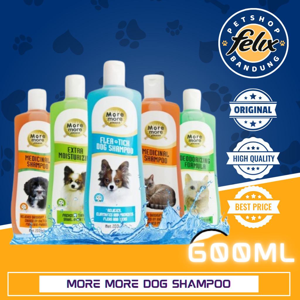 Jual Shampoo Anjing dan Kucing More More 600ml | Shopee Indonesia