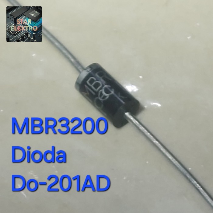 Jual MBR3200 Do-201AD MBR 3200 Dioda Panjit PAN JIT International Diode Schottky Barrier ...