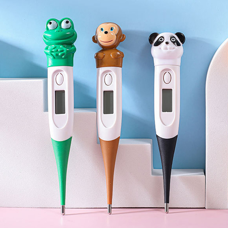 Jual Cartoon Electronic Soft-head Thermometer Household Human Armpit ...