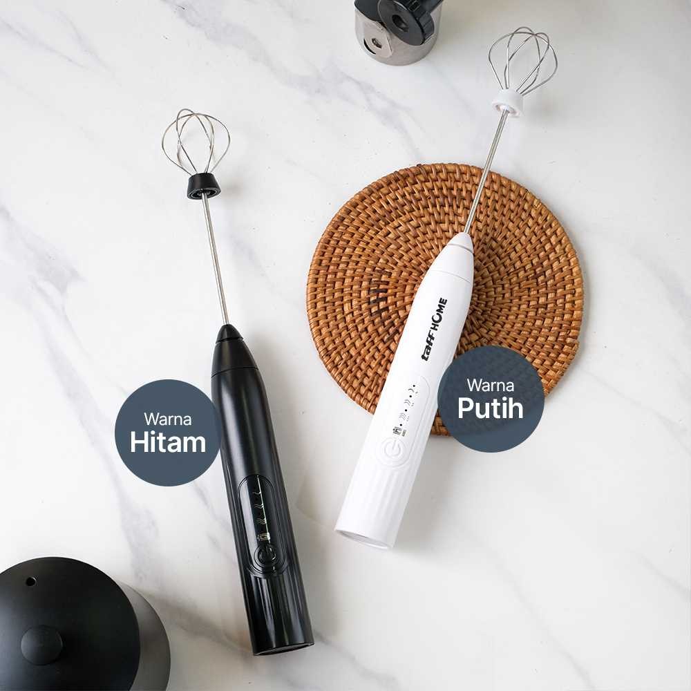 Jual TaffHOME Hand Mixer Mini 2in1 Pengocok Telur Kopi Susu USB Charger ...