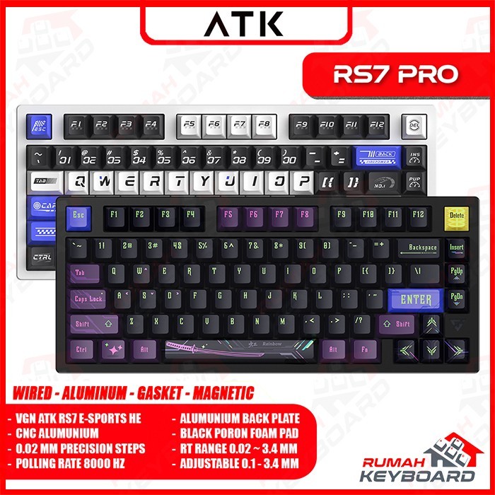 Jual ATK VGN RS7 V2 PRO HE E-SPORT EDITION - 75% - Magnetic - Rapid ...