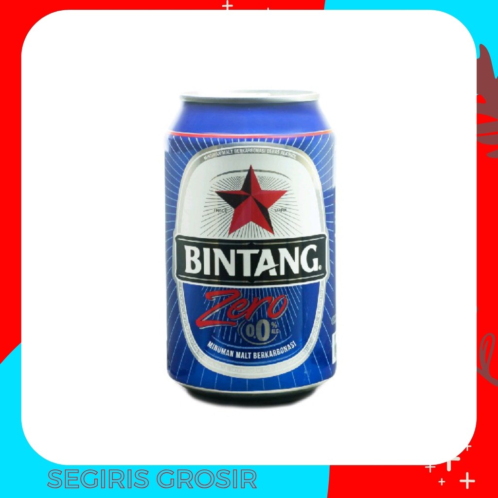Jual Bintang zero softdrink kaleng 330 mL | Shopee Indonesia