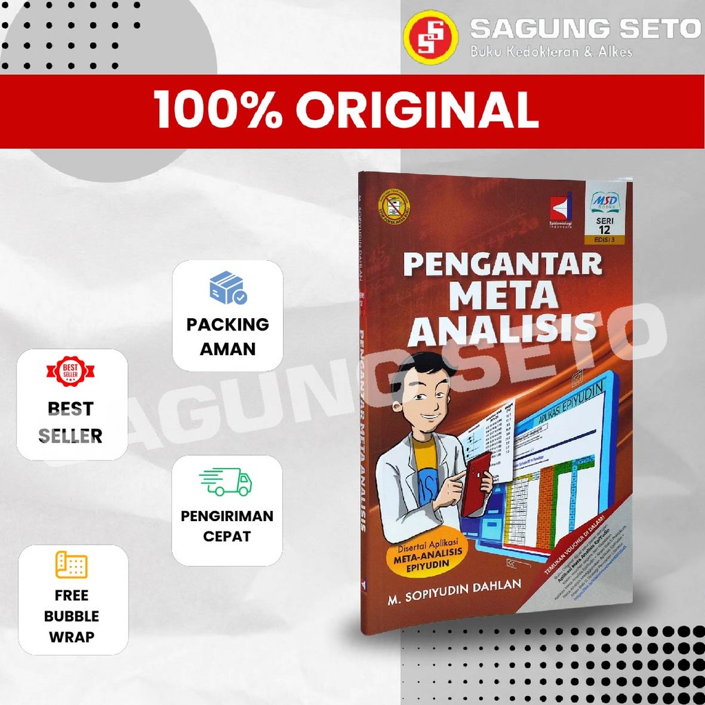 Jual PENGANTAR META ANALISIS ED 12 SERI 12 - M. SOPIYUDIN DAHLAN | Shopee Indonesia