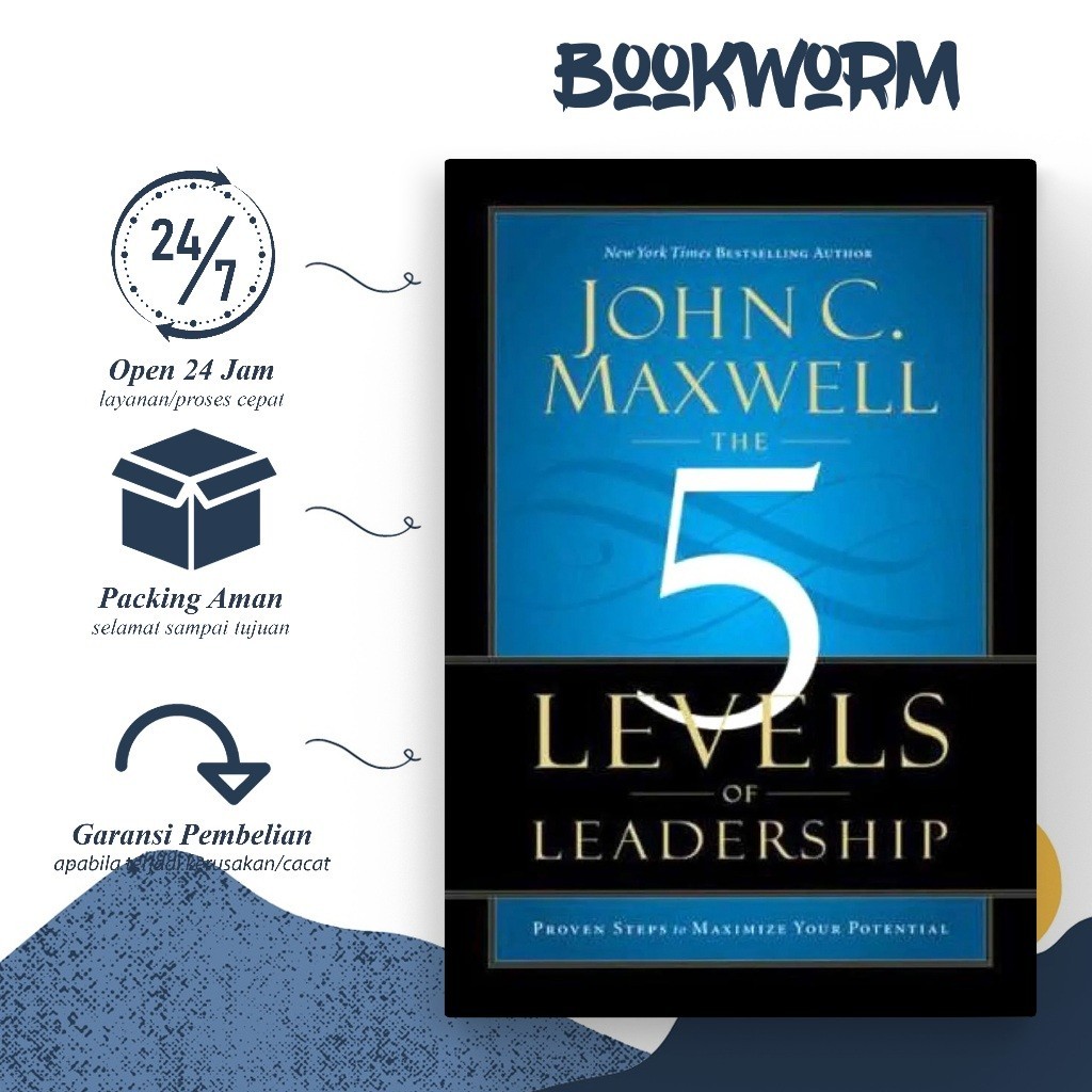 Jual The 5 Levels of Leadership by John C. Maxwell (English) | Shopee Indonesia