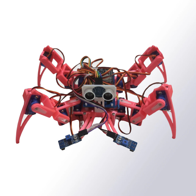Jual 4 Dof Quadruped Bionic Spider Robot Tracking Obstacle Avoidance Bluetooth RC Spider for ...