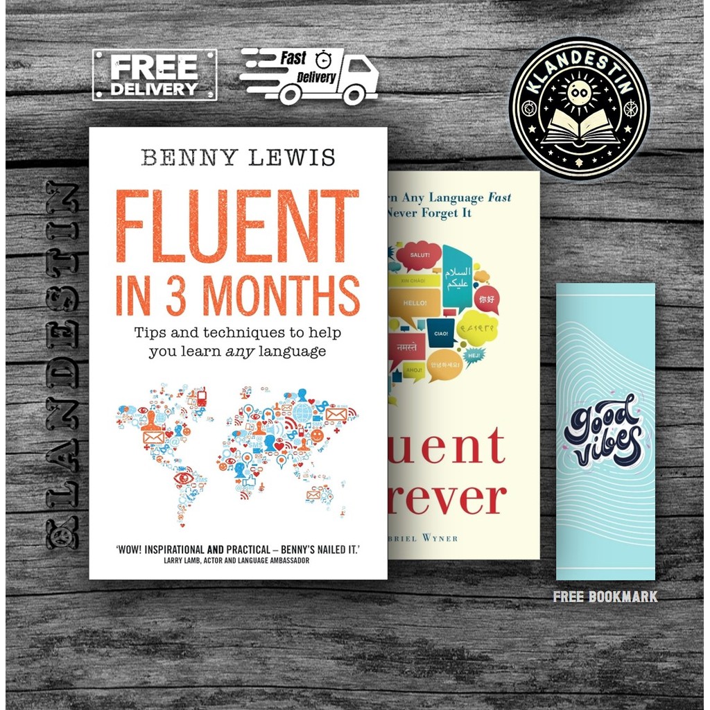 Jual Buku Bahasa Inggris Fluent Forever (Fluent In 3 Months) (Gabriel Wyner) | Shopee Indonesia