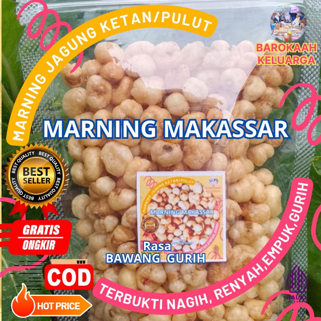 Jual JAJAN MARNING JAGUNG SULTAN TERBUKTI EMPUK RENYAH GURIH /CAMILAN ...