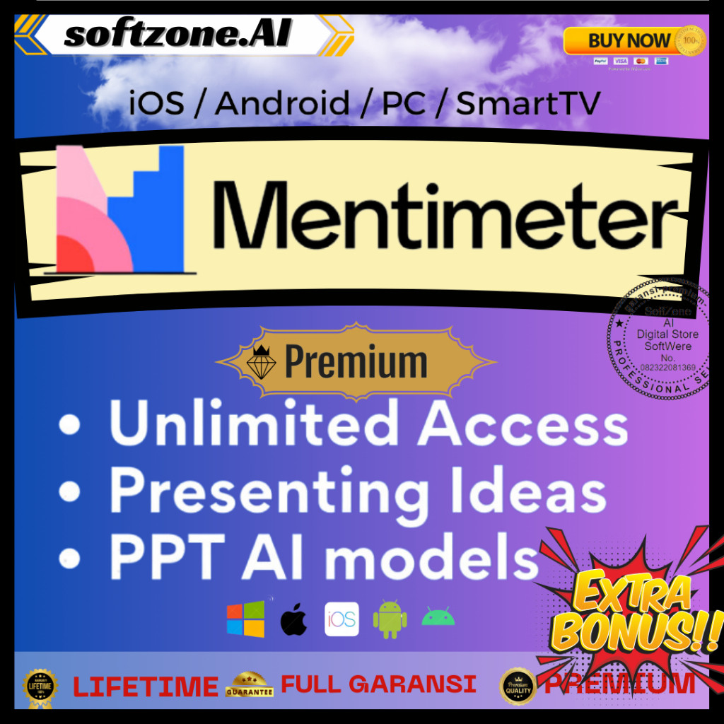 Jual Mentimeter PRO Premium account | iOS | Android | PC | MacOS | iPadOS | Interactive ...