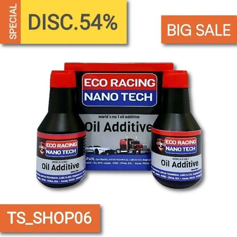 Jual Eco racing nano tech oil original 100% aditif oli mesin terbaik ...