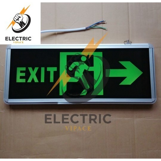 Jual lampu exit led kaca 2 sisi / exit sign led mirror 2 muka - M2 - GAMBAR Orang | Shopee Indonesia