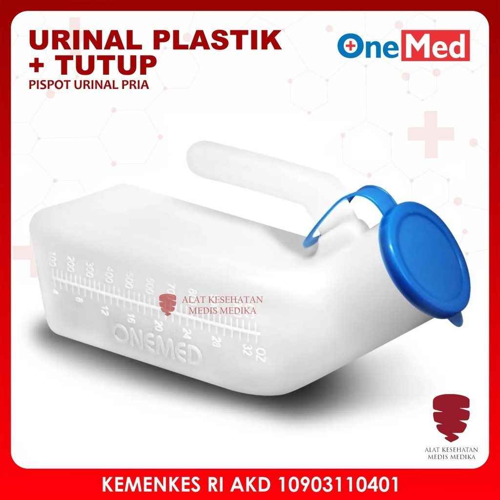 Jual Pispot Urinal Laki-laki Dengan Tutup Pipis Kencing Urin Tempat ...