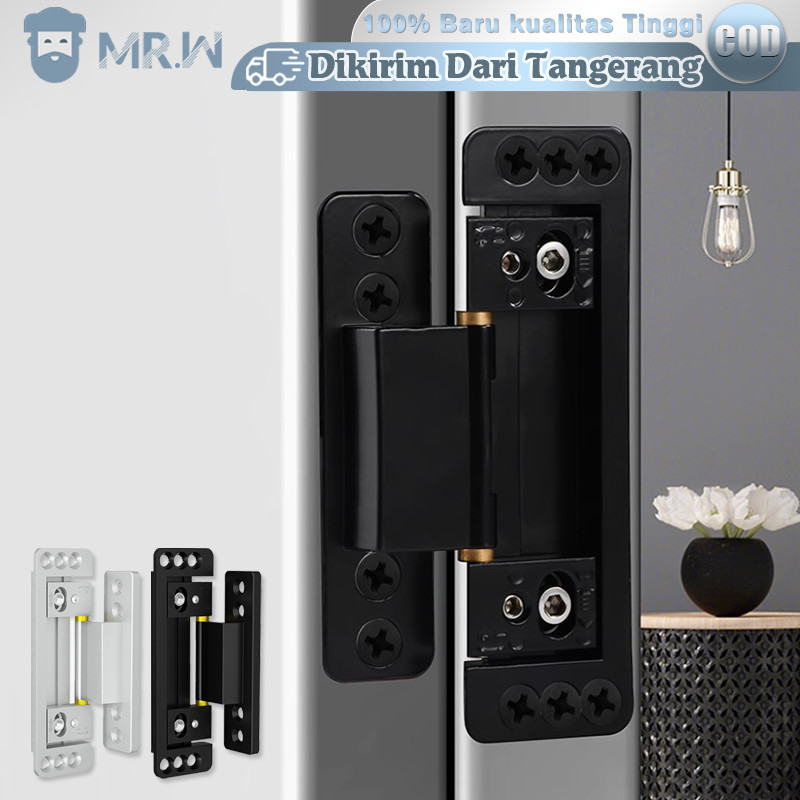 Jual Isi 1 Engsel Pintu Tanam Kamuflase Tersembunyi Invisible Hidden ...