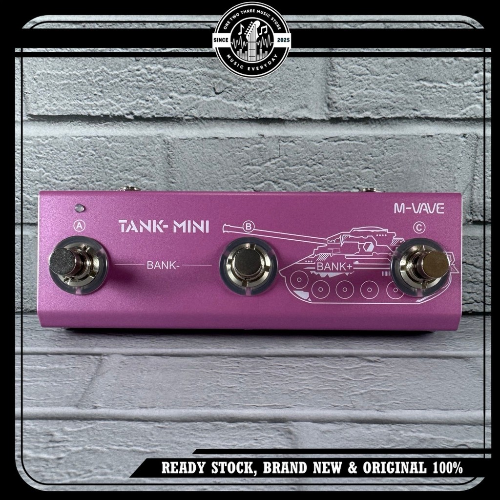 Jual Efek Gitar M-VAVE TANK-MINI Multi Effects Intelligent Processor ...