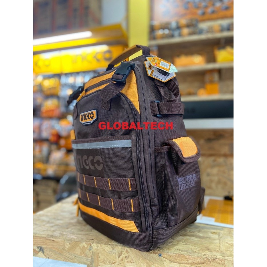 Jual INGCO TOOLBAG 20KG TAS PERKAKAS RANSEL TOOLS BACKPACK INGCO ...