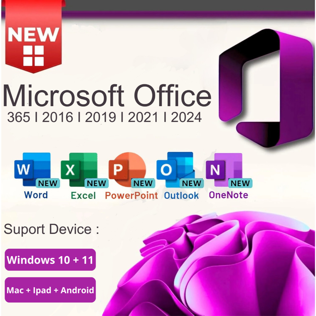 Jual Microsoft Office 365 / 2016 / 2019 / 2021 | Untuk Win / Mac / iPAD ...