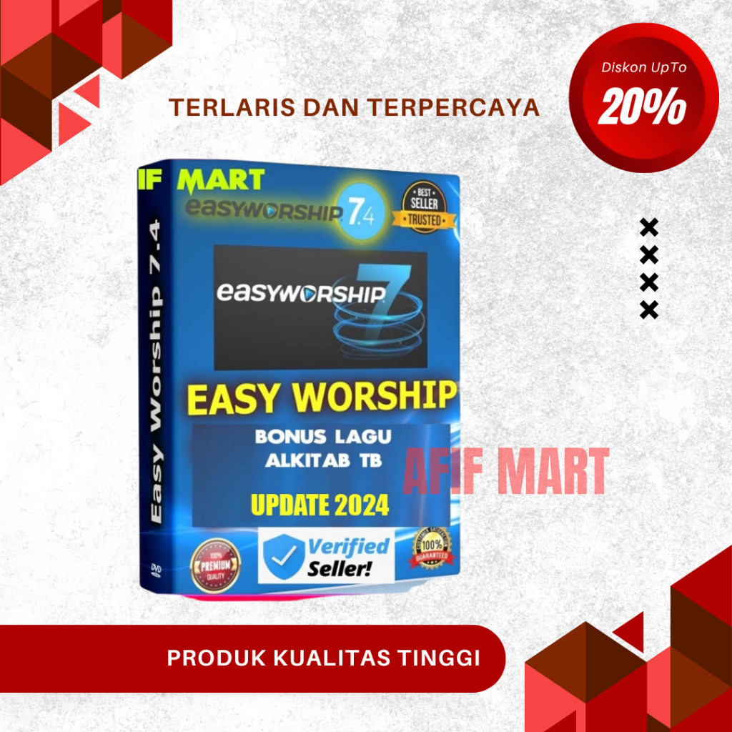 Jual Easy Worship 7 Bonus Database Lagu dan Alkitab TB Full Version Terbaru | Shopee Indonesia