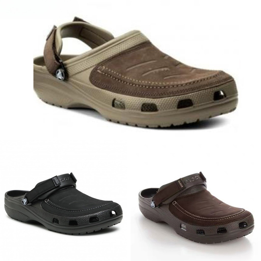 Jual Sepadu Sandal Cross pria Yukon Leather Sandal Kodok Pria/ Cross ...