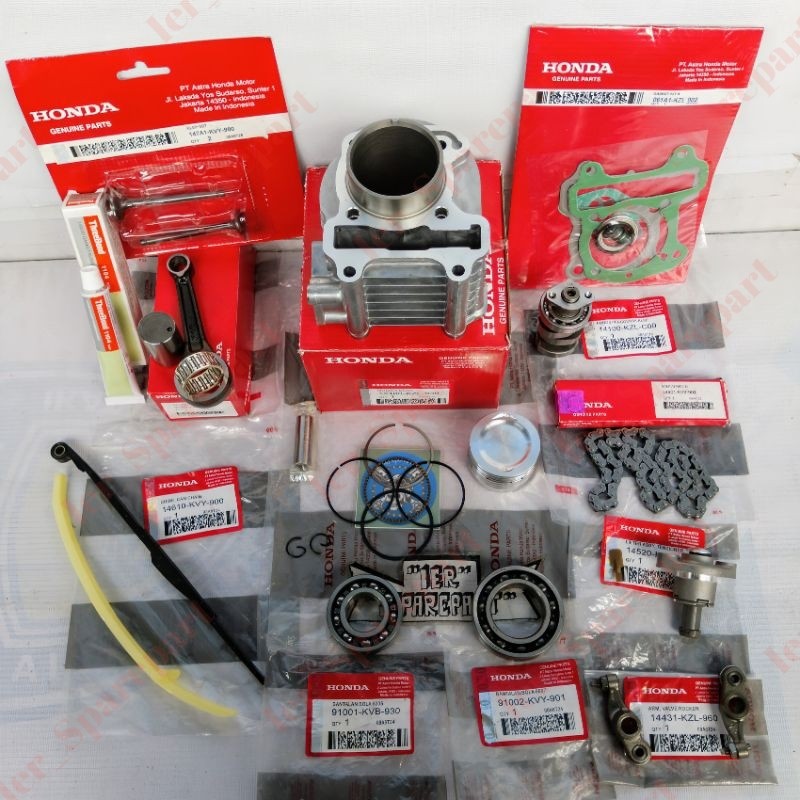 Jual Paket komplit/full set blok seher Honda beat fi Scoopy fi Spacy fi Vario 110 fi(Stater ...
