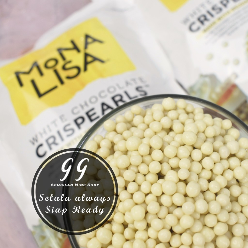 Jual MONA LISA 100 gram CRISPEARLS WHITE Chocolate Monalisa Crispearl ...