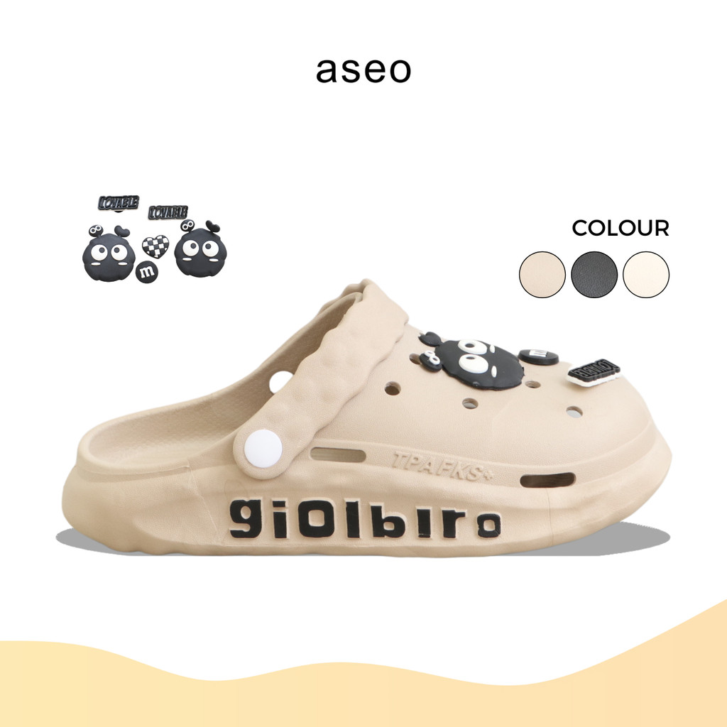 Jual Aseo Sandal Sendal Pria Wanita Baim Terbaru Kodok Import Anti Slip ...