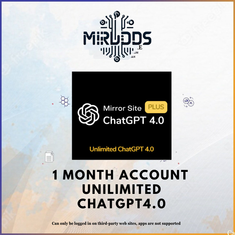 Jual ChatGPT 4 / Open Ai 4o Premium | Real Software Mirror & 3rd Party ...