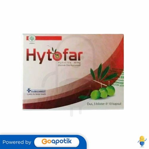 Jual Hytofar Box Isi 30 Kapsul | Shopee Indonesia