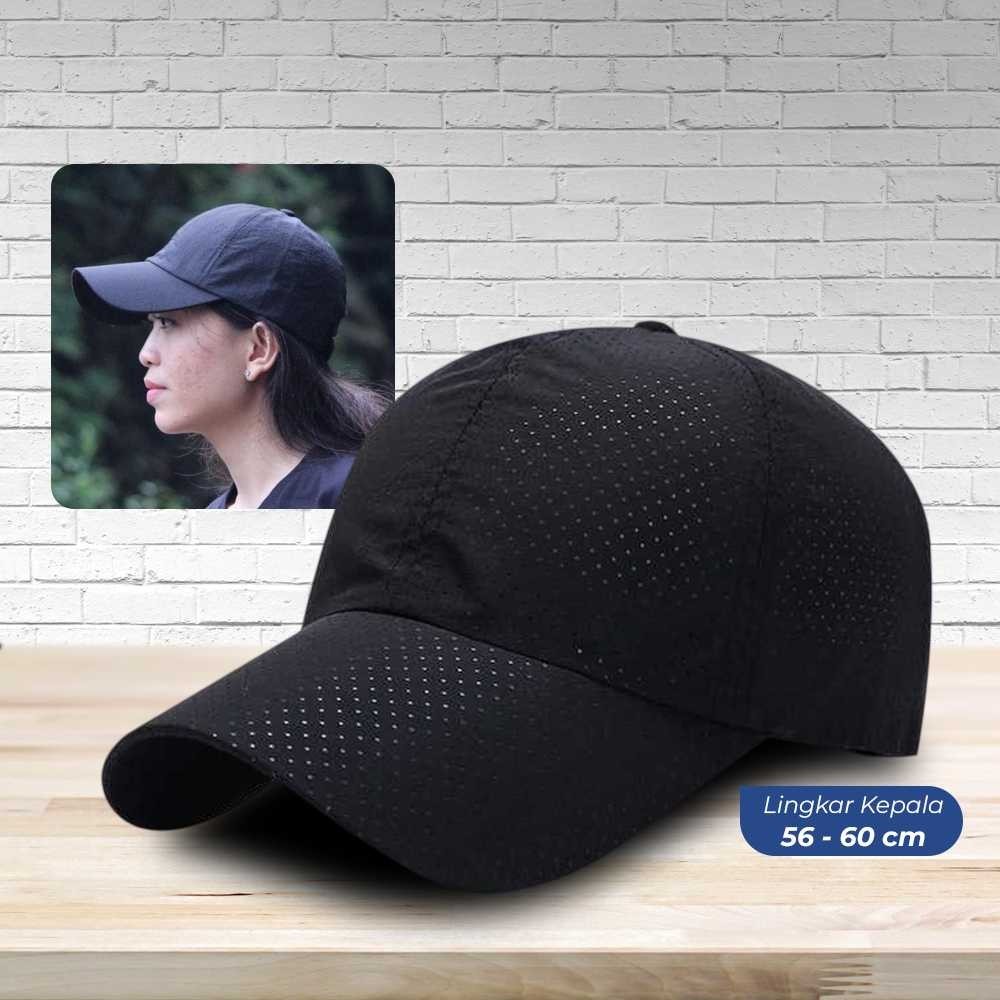 Jual Dfstore5 FLB Topi Baseball Cap Polos Detail Polkadot - MZ237 | Shopee Indonesia