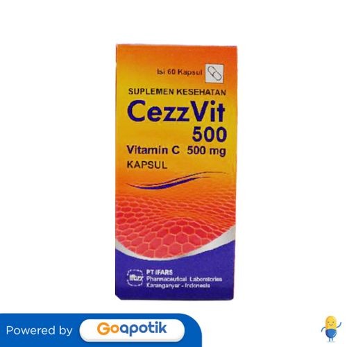 Jual Cezzvit 500 Mg Box 60 Kapsul | Shopee Indonesia