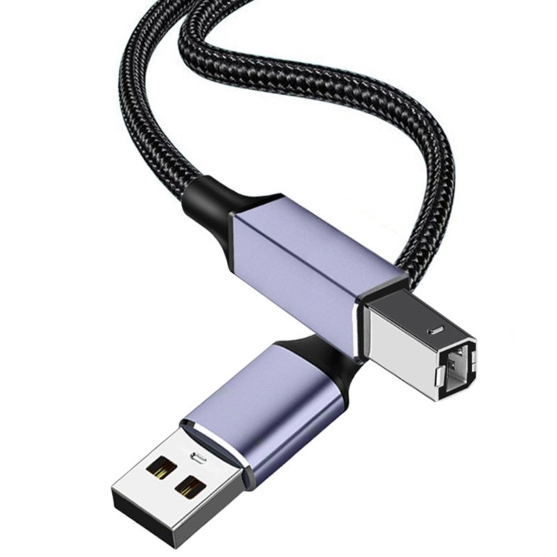 Jual Efficient USB 2.0 to USB B Printer Cable for Printer and Music ...