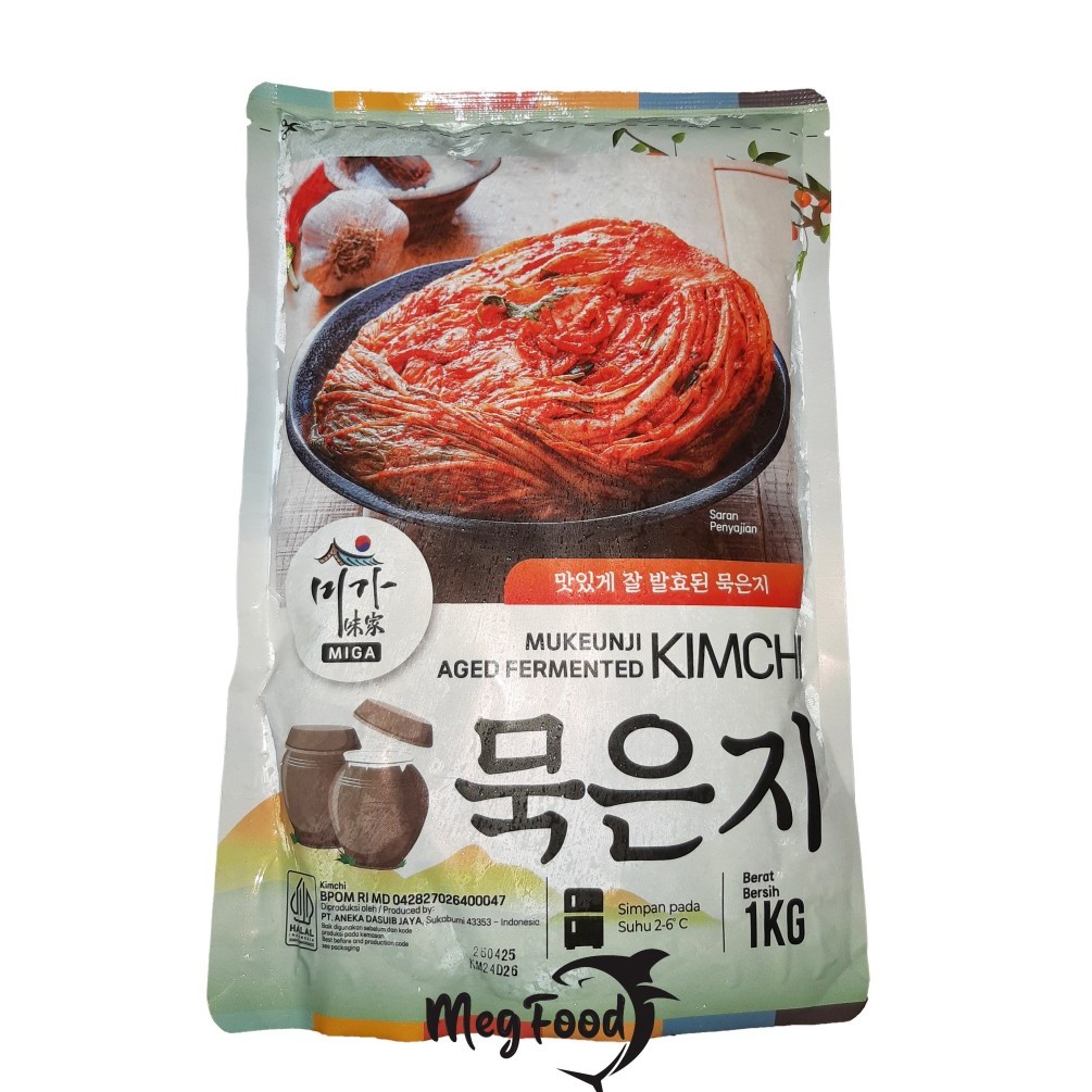 Jual Kimchi Mukeunji Halal | Sawi Fresh | Kimchi Korea 1 Kg | Shopee ...